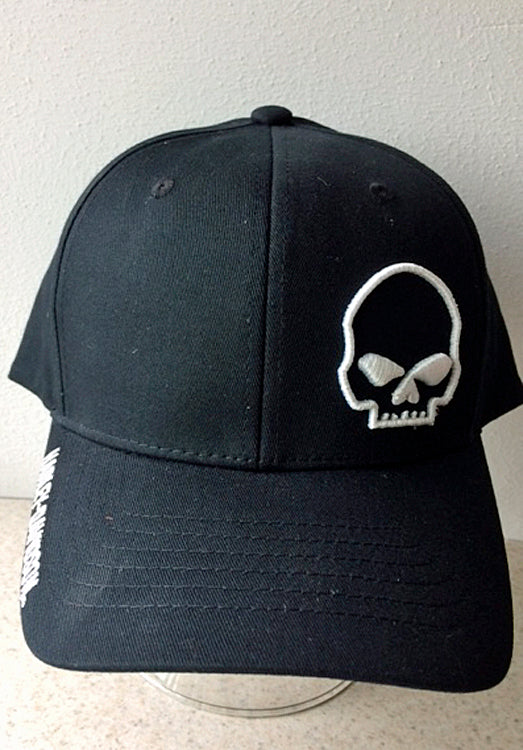 Harley-Davidson® Men's Crooked Baseball Cap | Willie G® Skull Graphic ...