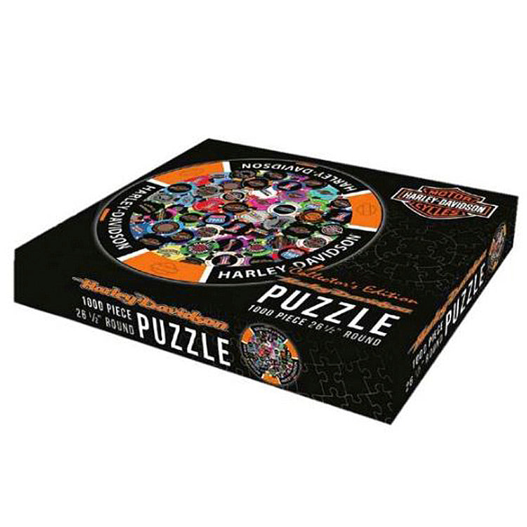 Harley-Davidson® Poker Chip Puzzle | 1000 Pieces – House of Harley®