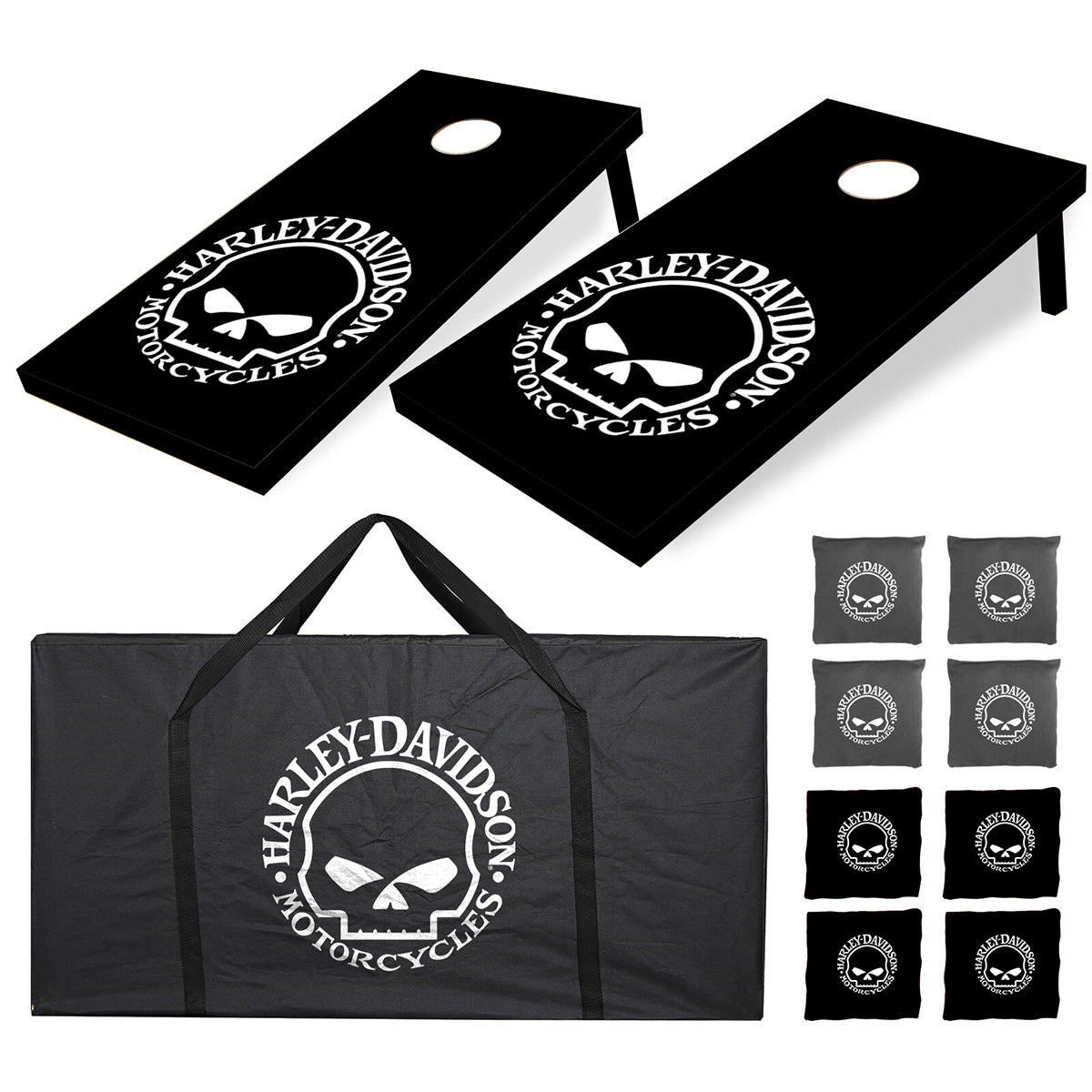 Willie G Skull Bag Toss Set | House of Harley®