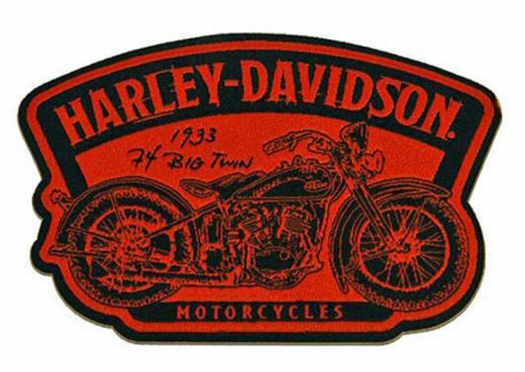 Harley-Davidson® Embroidered Timeline Emblem | Signature Graphics | Sm ...