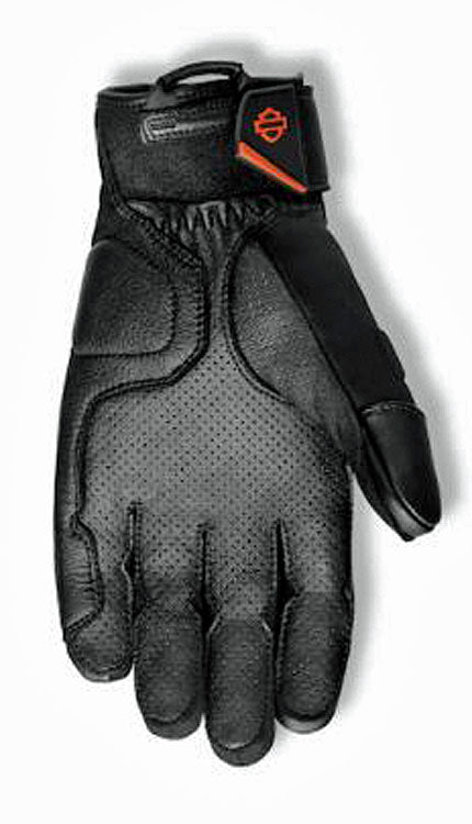 Harley-Davidson® Men's Brawler Mixed Media Gloves | Knuckle Protection ...