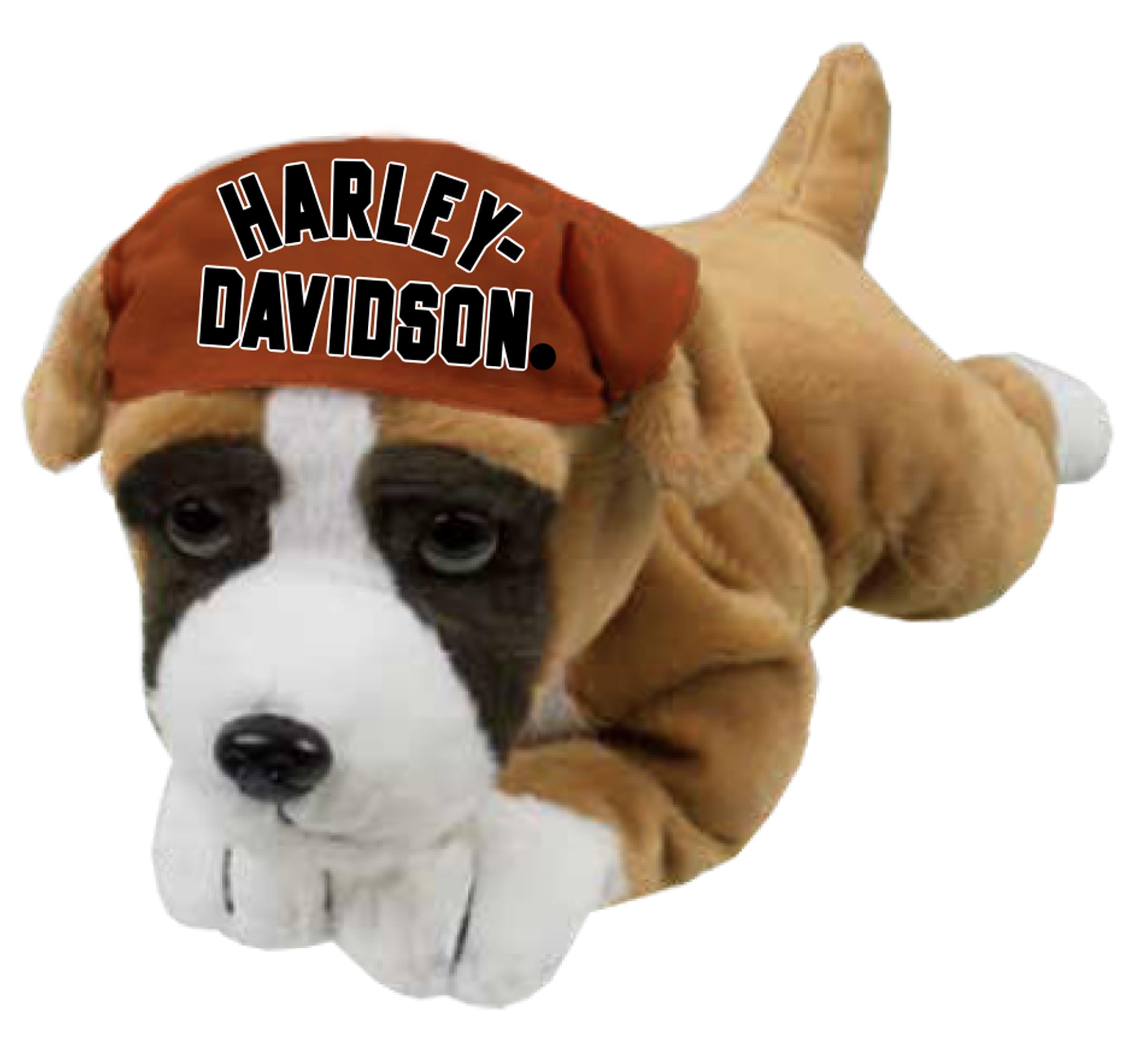 "Rumble the Boxer" Cuddle Buddy Plush Toy | House of Harley®