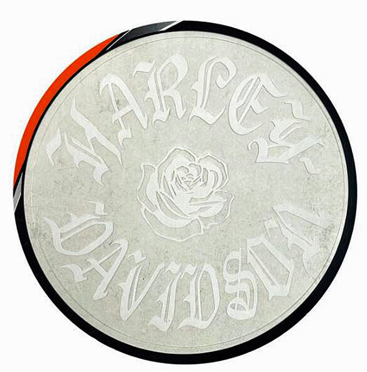 Harley-Davidson® Rose Signature Decal | Medium – House of Harley®