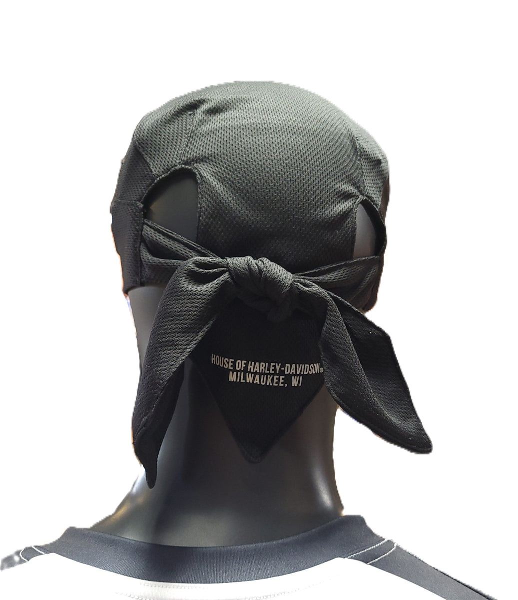 House of Harley Unisex Faded Full Head Wrap | Black| Grey Harley David ...