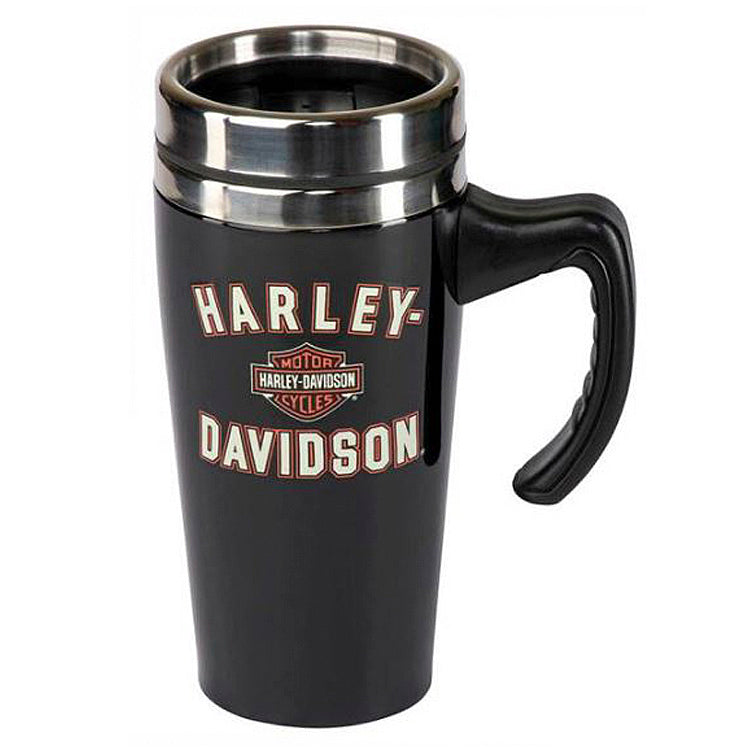 Harley-Davidson® Signature Bar & Shield® Stainless Steel Travel Mug ...
