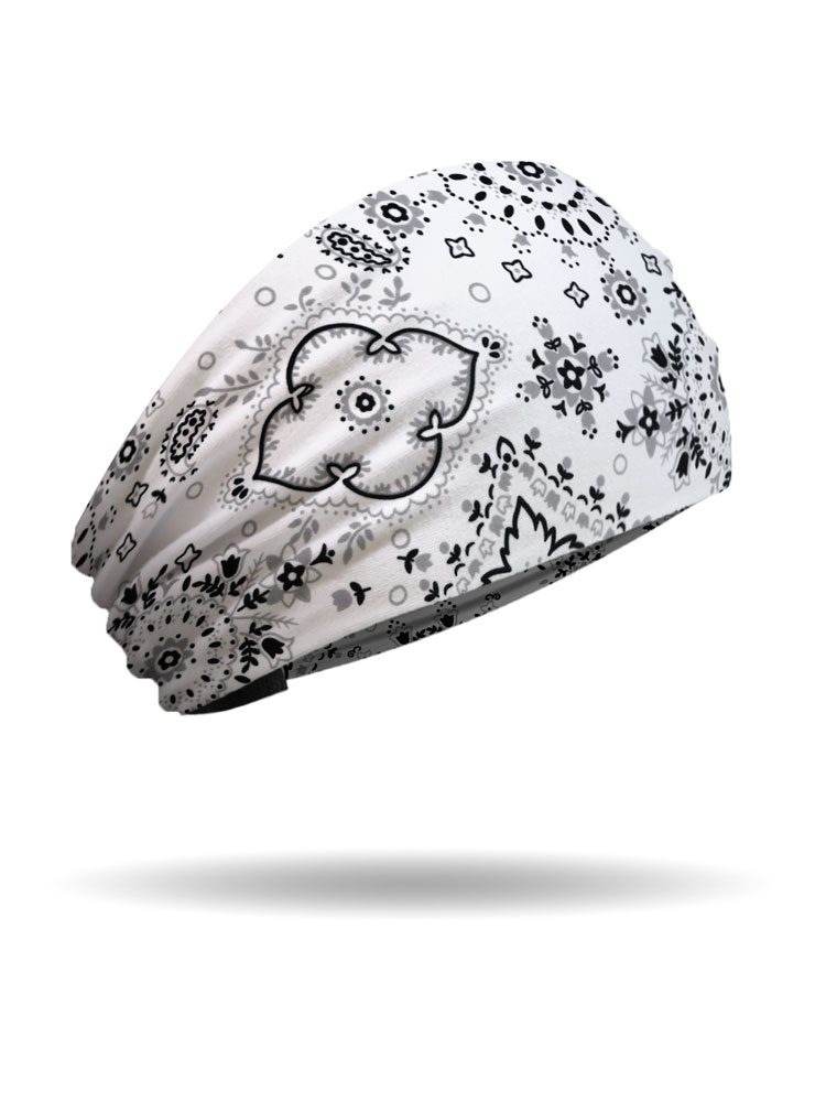 That's A Wrap!® Women's Classic Bandana Knotty Band™ Head Wrap | White ...