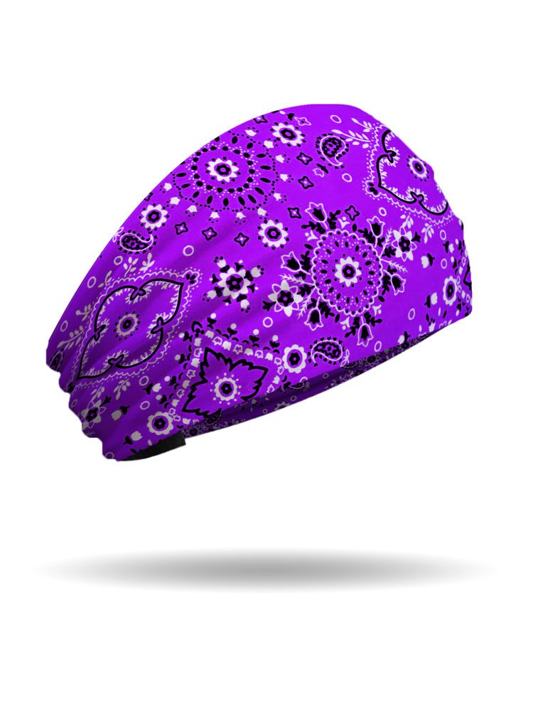 That's A Wrap!® Classic Bandana Knotty Band™ Head Wrap | Purple – House ...