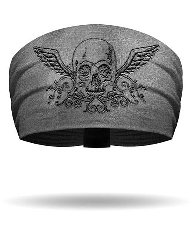 That's a Wrap!® Branding Iron Skull Knotty Band™ Head Wrap – House of ...