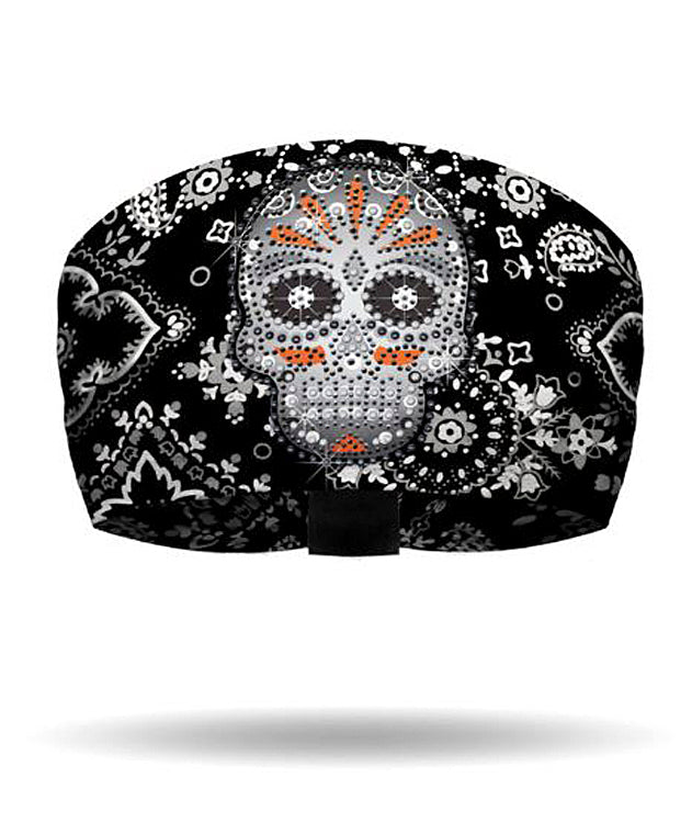 That's A Wrap!® Eye Candy Knotty Band™ Black Head Wrap | Rhinestone Em ...