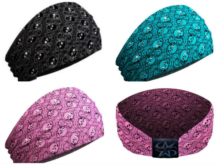 That's A Wrap!® Eye Spy Knotty Band™ Black Head Wrap | Rhinestone Embe ...