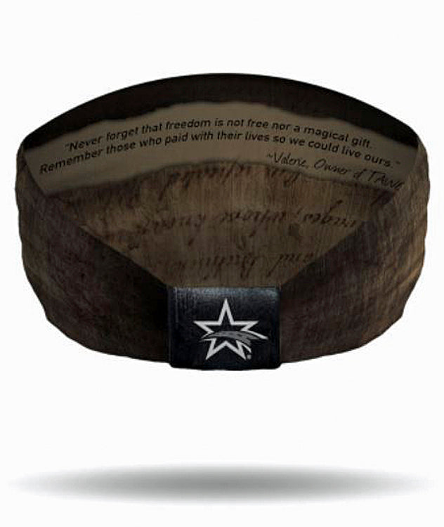 That's A Wrap!® Patriotic Knotty Band™ Head Wrap | Black – House of Harley®