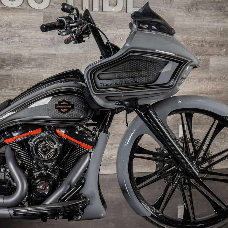 Factory 47 Signature Handlebar | 12" Rise | Gloss Black – House of Harley®