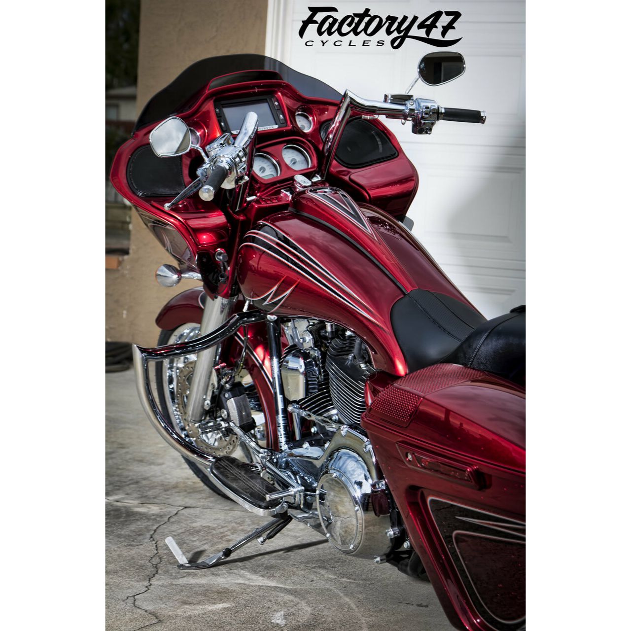 Factory 47 Signature Handlebar | 10" Rise | Chrome – House of Harley®